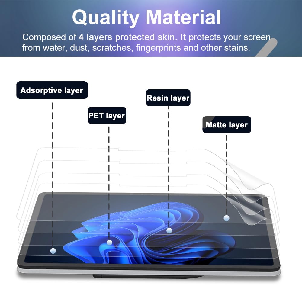 Screen Protector for 14.4 inches Surface Laptop Studio2 1 (Released in 2023-2021) Matte Anti Glare Screen Cover Skin Film with Tablet Mode Touch Pencil Drawing Writing Protector Accessories