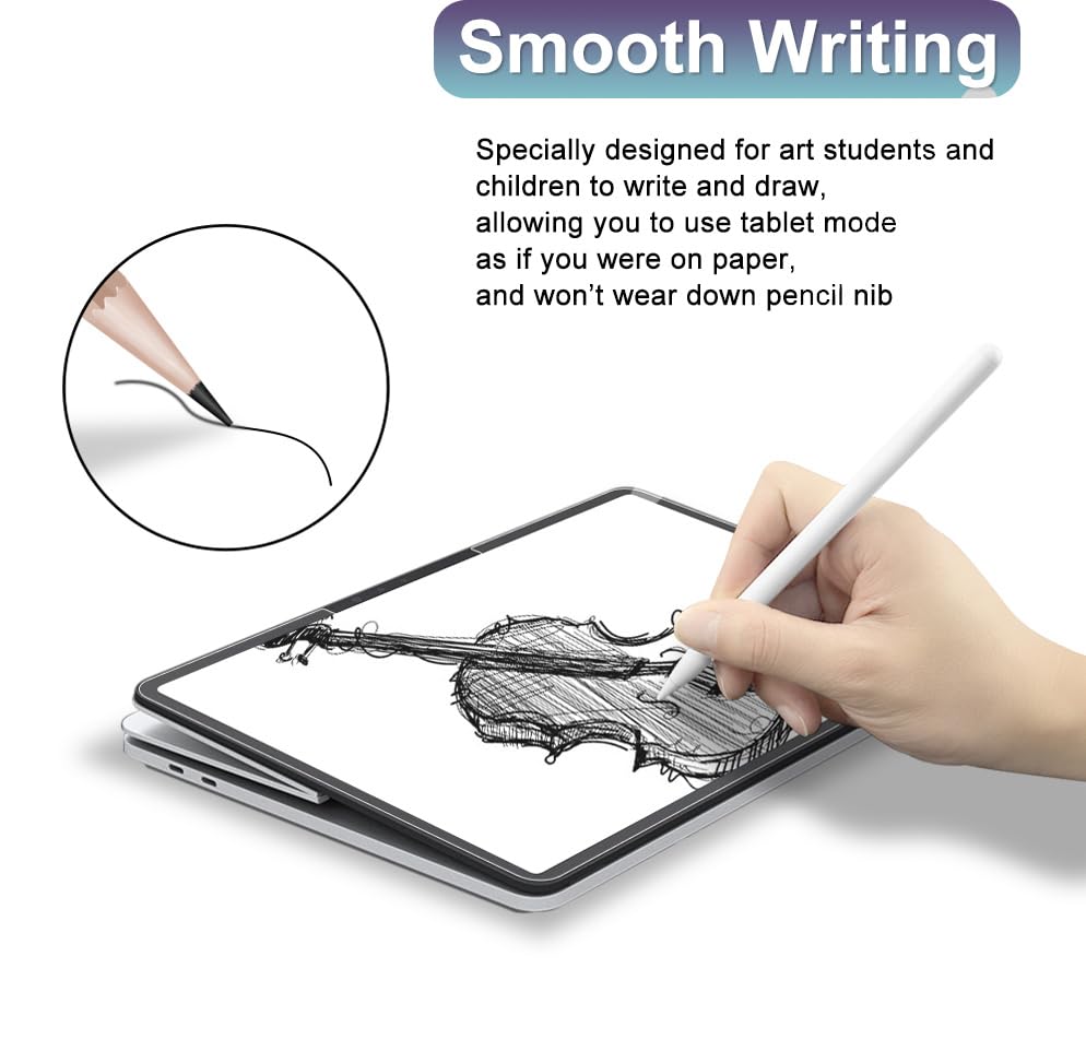 Screen Protector for 14.4 inches Surface Laptop Studio2 1 (Released in 2023-2021) Matte Anti Glare Screen Cover Skin Film with Tablet Mode Touch Pencil Drawing Writing Protector Accessories