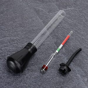 Battery Hydrometer Testing Electrolyte Level Density Acid Specific Gravity Electro Hydraulic Density Meter Car Repairing Tool