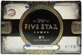 2020 topps five star baseball hobby box