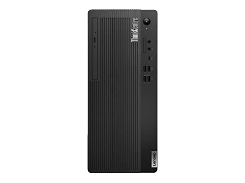 Lenovo ThinkCentre M70T Tower Desktop, Intel i7-10700 Upto 4.8 GHz, 32GB RAM, 2TB NVMe SSD, 4K UHD 630 Graphics, DVD-RW, DisplayPort, HDMI, AC Wi-Fi, Bluetooth – Windows 11 Pro, Black