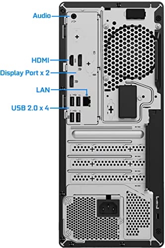 Lenovo ThinkCentre M70T Tower Desktop, Intel i7-10700 Upto 4.8 GHz, 32GB RAM, 2TB NVMe SSD, 4K UHD 630 Graphics, DVD-RW, DisplayPort, HDMI, AC Wi-Fi, Bluetooth – Windows 11 Pro, Black