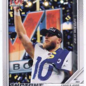 2022 Panini Instant Super Bowl LVI #36 Cooper Kupp Super Bowl MVP Los Angeles Rams NFL Football Trading Card