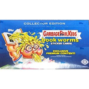 2022 topps garbage pail kids series 1 'book worms' collector's edition box (24 pk/s bx)