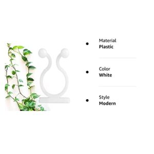 henvkoli Plant Clips,Vine Clips for Climbing Plants,100Pcs Wall Plants Climber,Plant Clips for Climbing Plants Self-Adhesive Plant Clips Fixing Hook Wall Vine Supports Traction Wall Clip