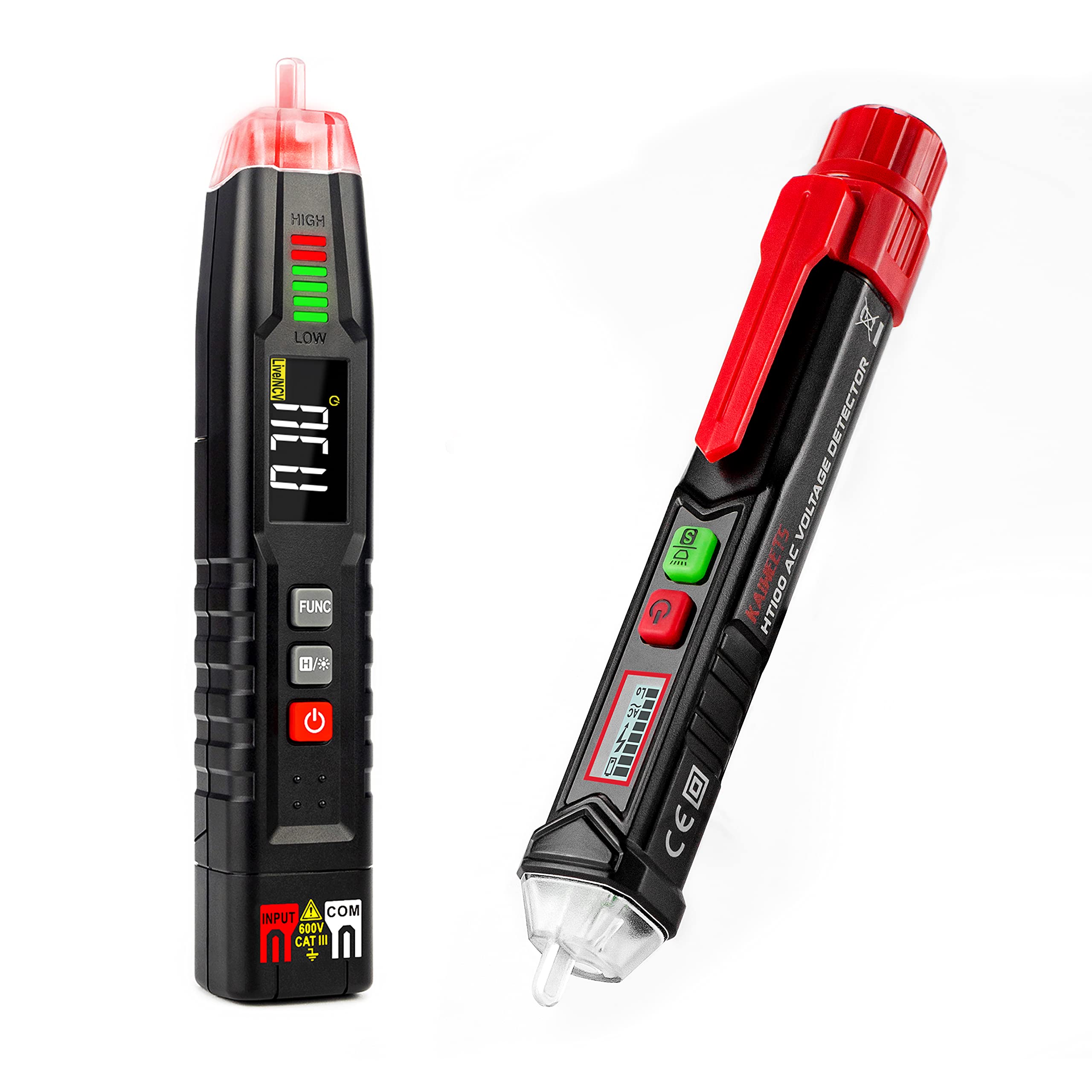 KAIWEETS Non Contact Multifunction Circuit Tester ST100 Bundled with Non Contact Breal Point Finder HT100