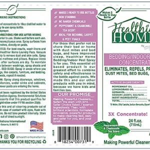 CHOMP! Insect and Pest Control for Home, Bedding and Indoor: Plant-Based Ant, Bed Bug, Dust Mite, Spider and More - Mint Scent 2-Pack, 24 Oz R2U, 24oz 3X Concentrate