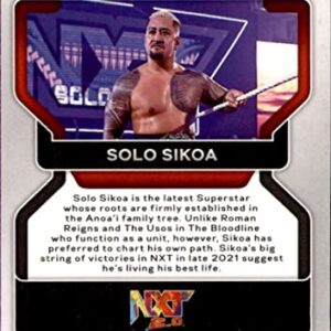 2022 Panini Prizm WWE #114 Solo Sikoa NXT 2.0 Wrestling Trading Card