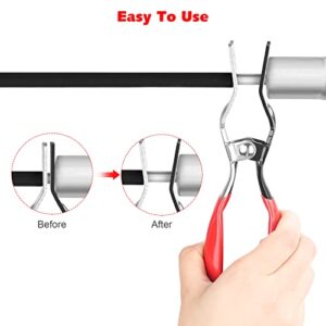 JMMRRR Separator Pliers Pipe Repairing Tool, Automobile Hose Remover Separator Pliers, Auto Fuel and Vacuum Line Tube Hose Remover for Fuel Hoses, Radiator Hoses, Gas Lines