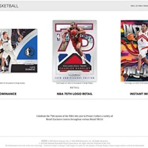 2021-22 Panini Prizm NBA Basketball Blaster Box (24 Cards Total) 3 Exclusive Ice Prizms