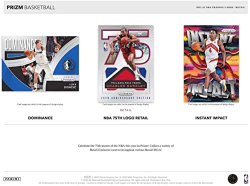 2021-22 Panini Prizm NBA Basketball Blaster Box (24 Cards Total) 3 Exclusive Ice Prizms