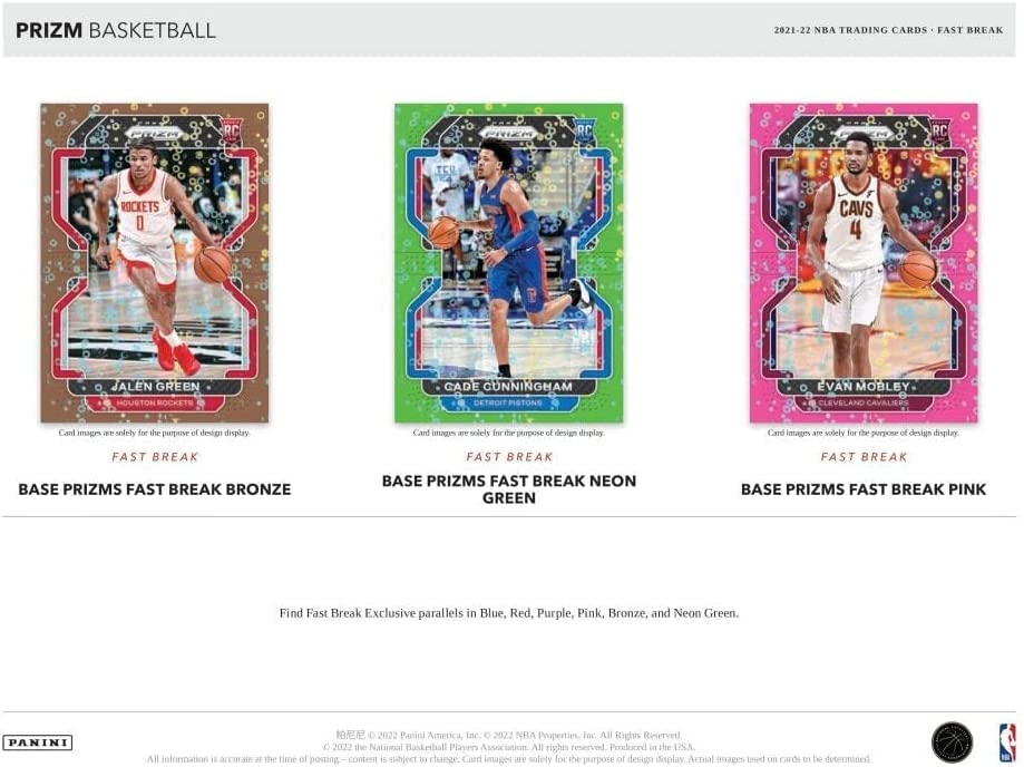 2021-22 Panini Prizm NBA Basketball Blaster Box (24 Cards Total) 3 Exclusive Ice Prizms