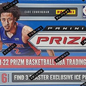 2021-22 Panini Prizm NBA Basketball Blaster Box (24 Cards Total) 3 Exclusive Ice Prizms