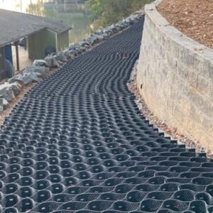 Performance Footing 3" BaseCore Geocell Ground Grid Stabilizer | 462 sq feet| Perfect Gravel Grid Base for Patios, Sheds, Carports, Slopes, Pathways and Parking