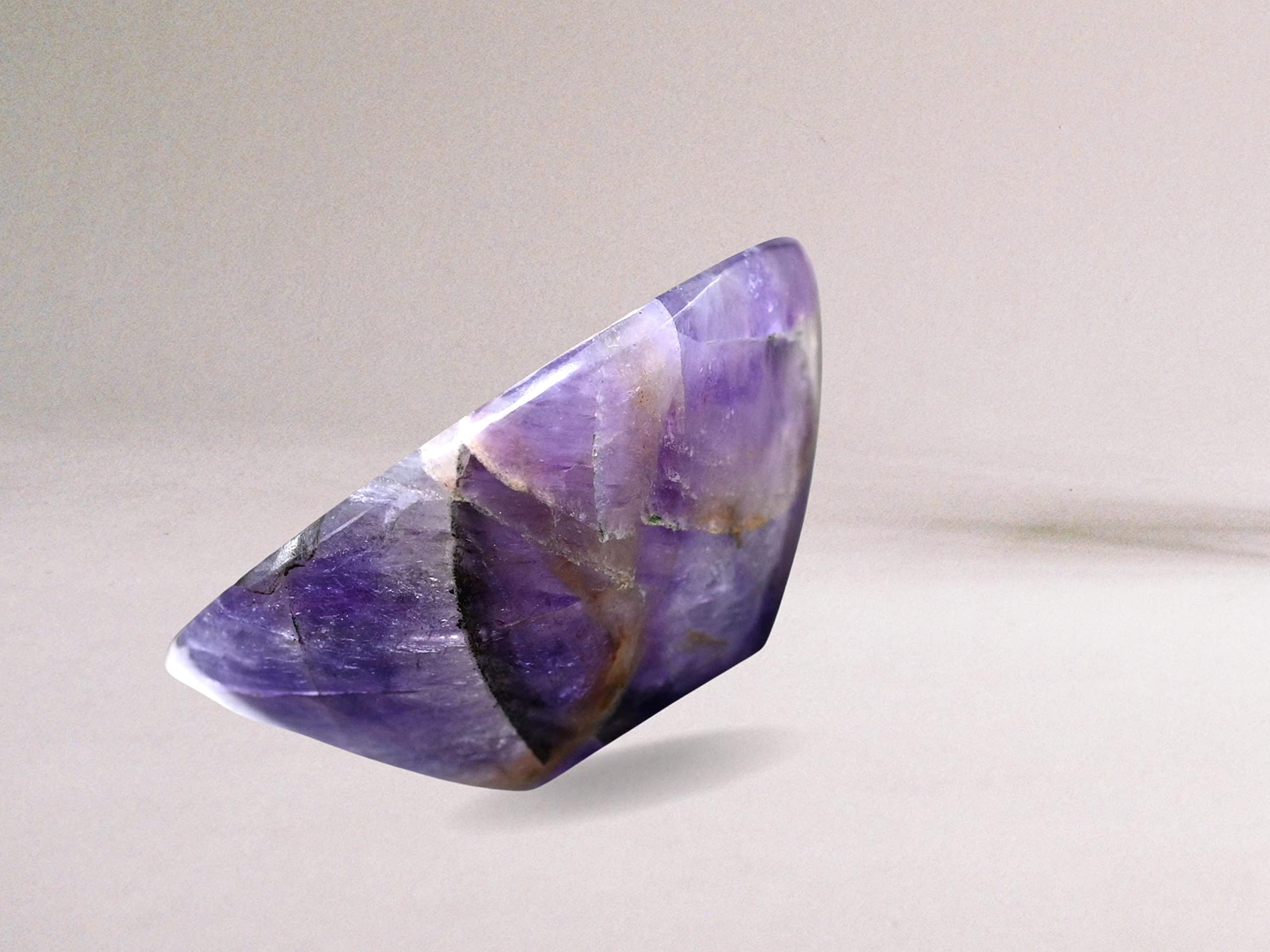 Amethyst Crystal Bowl - 2" Gem Stone Bowl for Altar Offering Bowl