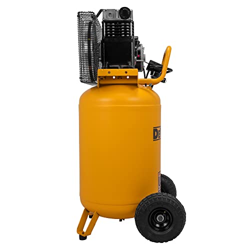 DEWALT 30 Gallon 2HP 175PSI Vertical Portable Single Stage Electric Air Compressor (DXCM303)