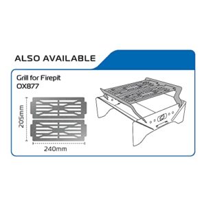 Oxford FirePit (inc case) Compact Flat-Pack Barbeque Grill