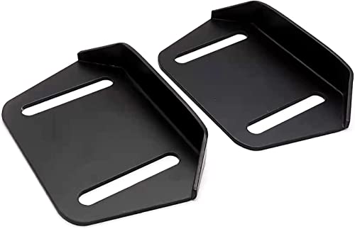 (2 Pack) 784-5580 Snow Blower Skid Plate Shoes Black Height Adjust Skid Shoe Replacement MTD Snowthrower 784-5580-0637