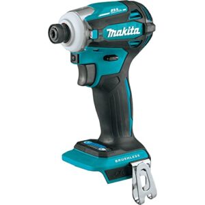 makita xdt19z 18v lxt® lithium-ion brushless cordless quick-shift mode™ 4-speed impact driver, tool only (renewed)