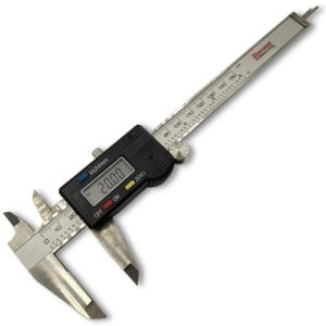 digital calipers measuring micrometer scale tool - metal electronic vernier