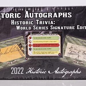 2022 Historic Trivia: World Series Signature Edition