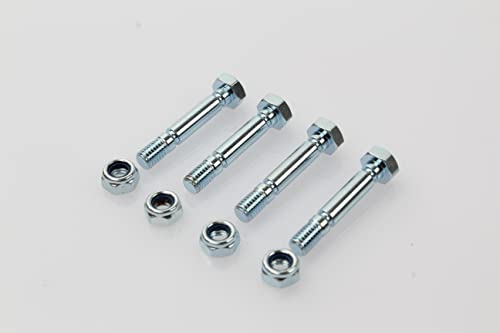 Aillsa 303160355P / 303160355 for Powersmart Snow Blower Shear Pins Set Four Shear Pins and Nuts