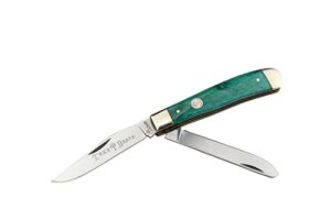 böker ts 2.0 trapper smooth green -110829