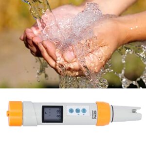 plplaaoo PH Meter, 0.1 High Accuracy,0-14PH Range,Digital PH Tester Pen, Portable Water Quality Tester with Lanyard,Easy to Calibrate Replacement Probe Water PH Tester Fits Household Drinking,Pool