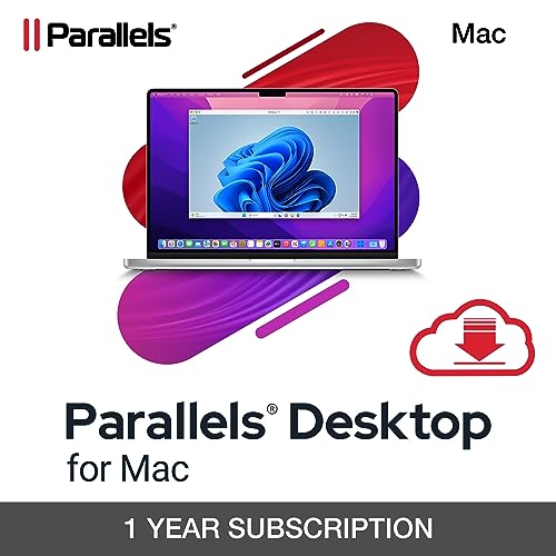 Parallels Desktop 19 for Mac | Run Windows on Mac Virtual Machine Software | Authorized by Microsoft | 1 Year Subscription [Mac Download]