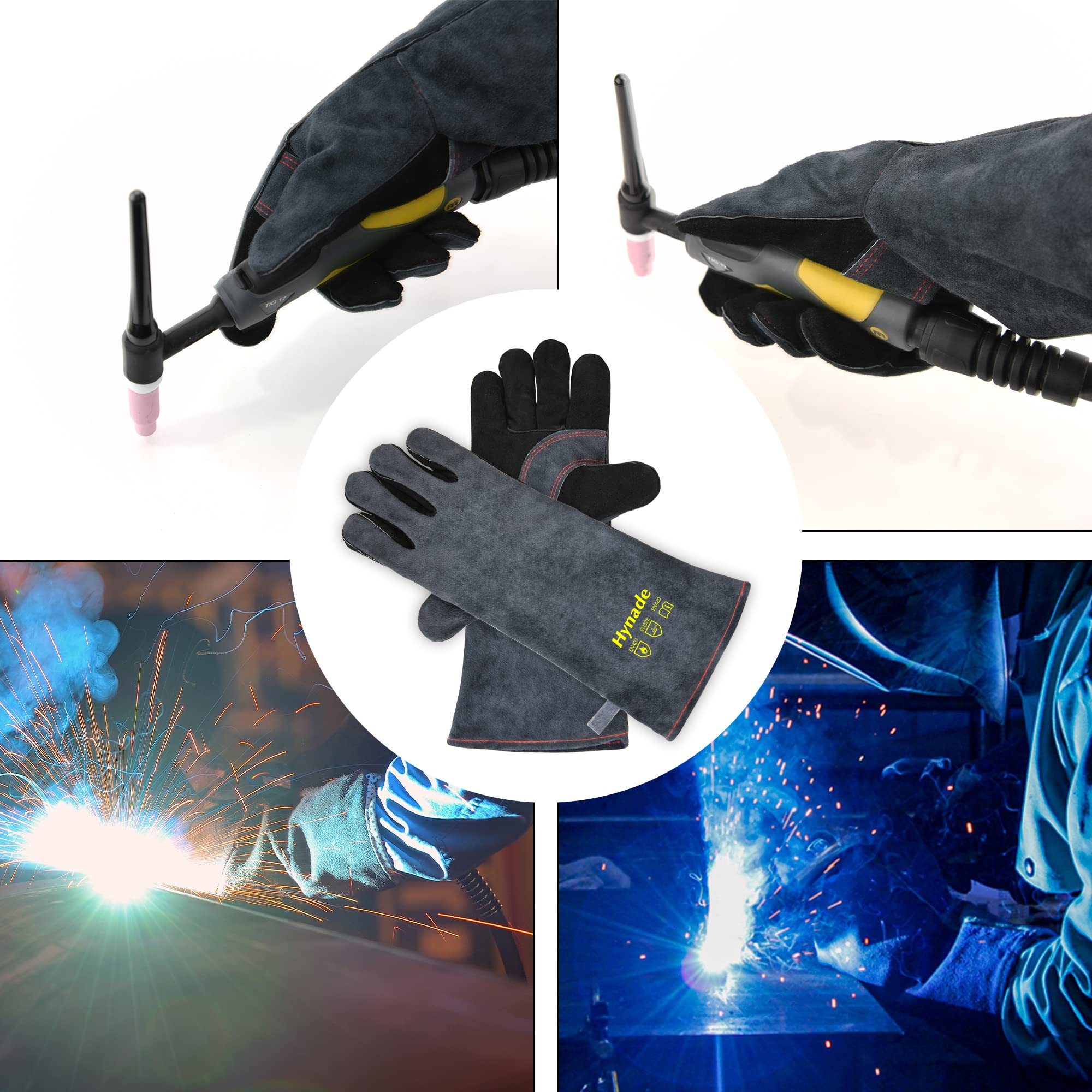 Multi-Function 3 in 1 Tig Stick Spool Mig Welder MTG175 SG- Welding Gloves 16 Inches