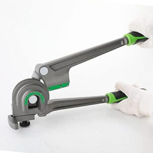 super stars tube bender 1/4", 3/8", 1/2" 3-in-1 tubing bender 180° hvac copper aluminum tubes bending tool for ac repair