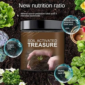 YMJR 400g Soil Activated Treasure - You Will be Amazed! Organic Soil Conditioner,Soil Activator,Ideal as Potting Soil or Seedling Compost