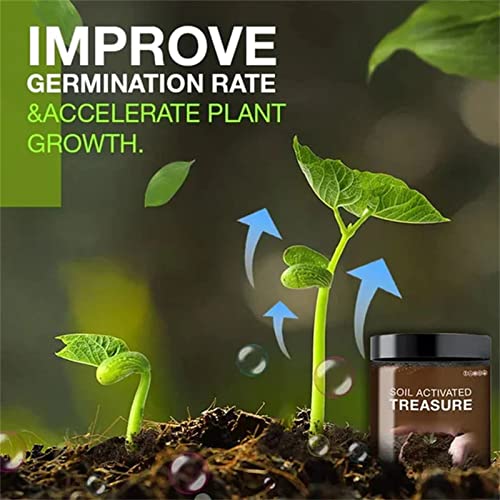 YMJR 400g Soil Activated Treasure - You Will be Amazed! Organic Soil Conditioner,Soil Activator,Ideal as Potting Soil or Seedling Compost