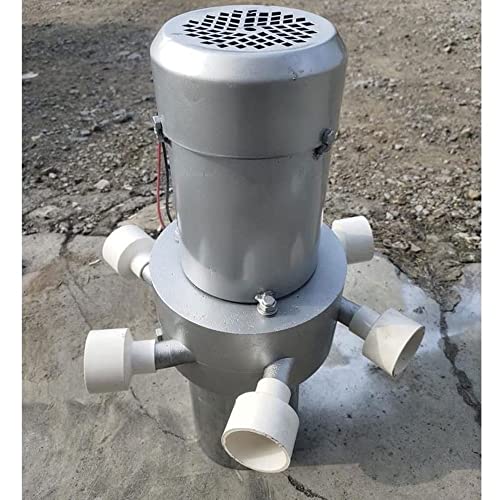 Mdxtog 3KW Hydroelectric Generator, Aluminum Alloy Material Vertical Drop 30 Meter 220V 50mm Tube Outdoor Water Turbine Generator