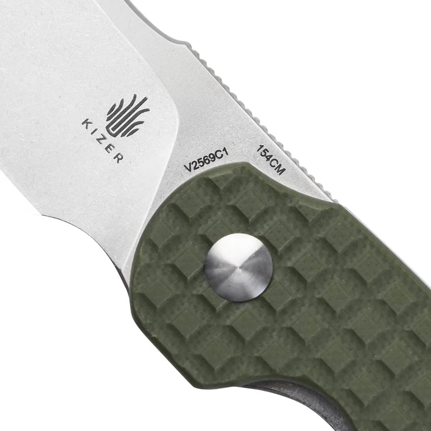 Kizer Cutlery October Mini Linerlock Green KIV2569C1