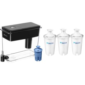 brita xl water filter dispenser + brita standard water filter replacements