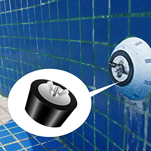 Dianrui 3pcs (1 Inch, 1.5 Inch, 2 Inch) Pool Winterizing Plug, Swimming Pool Winter Expansion Plugs, Rubber Pool Plugs, Pool Return Line Plugs Skimmer Plugs K1-041-3