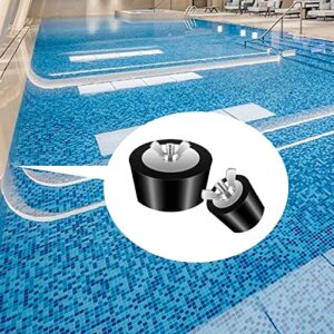 Dianrui 3pcs (1 Inch, 1.5 Inch, 2 Inch) Pool Winterizing Plug, Swimming Pool Winter Expansion Plugs, Rubber Pool Plugs, Pool Return Line Plugs Skimmer Plugs K1-041-3