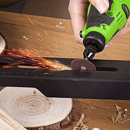 PHALANX 12V Cordless Rotary Tool Kit with Keyless Chuck, 6-Speeds 5000-32000RPM, 119 Accessories with Flex Shaft, Idea for Cutting, Grinding, Wood Carving- Include 2.0AH Battery, Charger