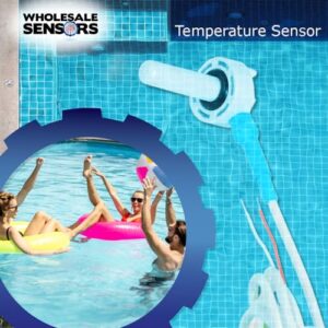 Wholesale Sensors Replacement for Pentair 520272 Temperature Sensor with 20-Feet Cable Pool/Spa (2 Pack) 12 Month Warranty