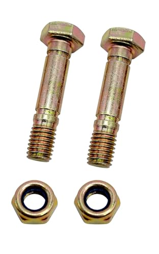 710-0890 Shear Pins and Nuts Fits MTD Cub Cadet Troy-Bilt 710-0890 710-0890A 910-0890A 4 Pack