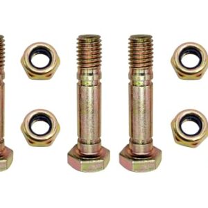 710-0890 Shear Pins and Nuts Fits MTD Cub Cadet Troy-Bilt 710-0890 710-0890A 910-0890A 4 Pack