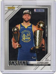 stephen curry 2021-22 panini instant #294 nba finals mvp /3325 golden state warriors cond nba basketball