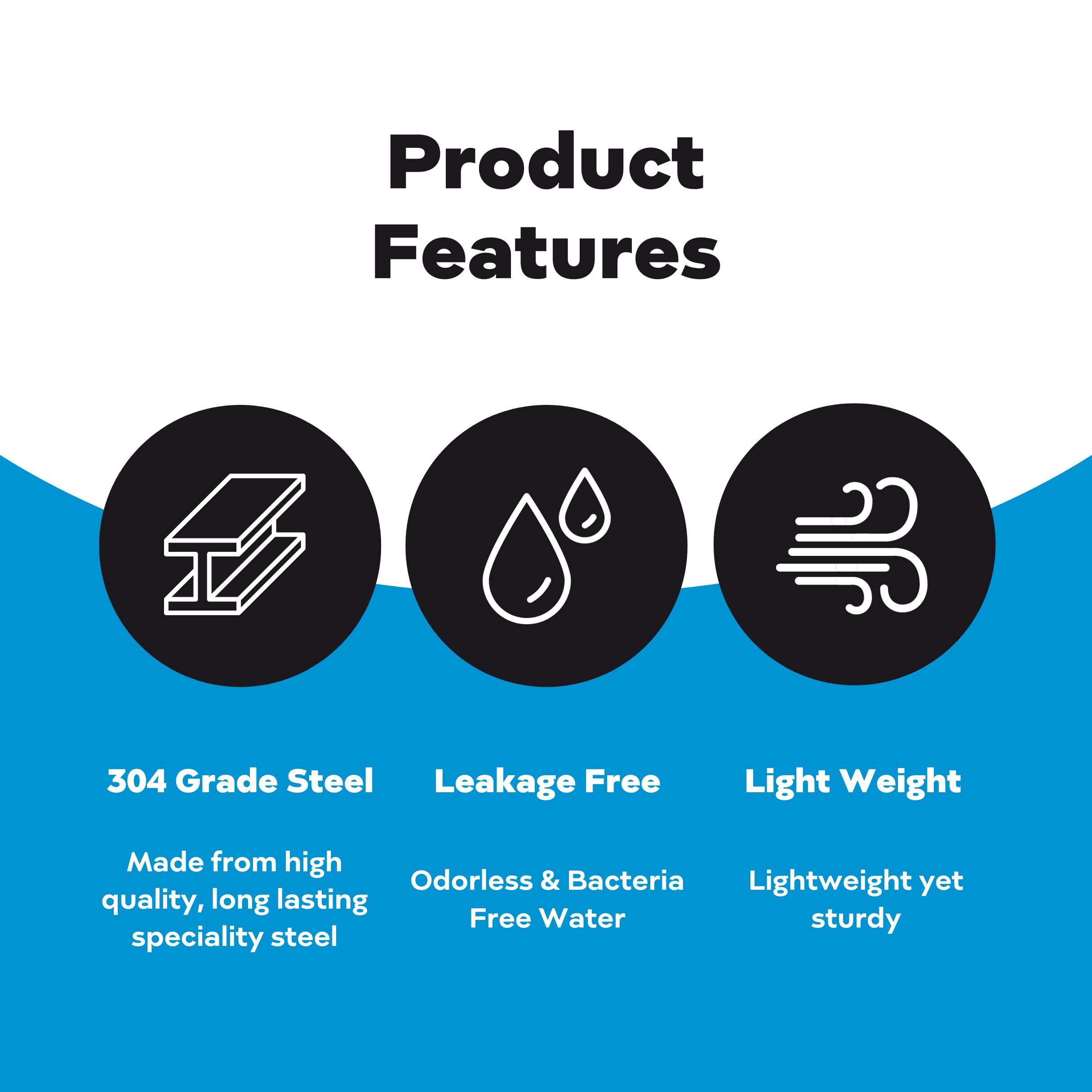 EUROGUARD Gravity-fed Water Filter System (2.25 Gallons), Reduces Lead and up to 99% of Chlorine, NSF/ANSI 42&372 Standard, with 2 Black Carbon Filters, 100% Metal Spigot, Premium Series, EUG023