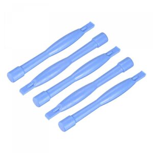 meccanixity plastic spudger pry opening repair tools 5pcs for mobile phone pc tablet laptop lcd screen smart phone repair 84x9.5x11mm