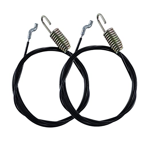 POSEAGLE 2 Pack 946-04229B Drive Clutch Cable Replaces MTD 746-04229 746-04229B 946-04229, Oregon 46-032 for Many 2-Stage Snow Throwers (2005–2012)