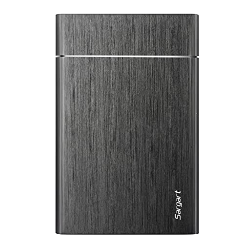 Sargart 640GB Ultra Slim Portable External Hard Drive USB3.0 HDD Storage for PC, Mac, Desktop, Laptop, Chromebook, Xbox One, Xbox 360, PS4 (Black)