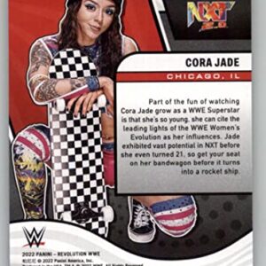 2022 Panini Revolution WWE #61 Cora Jade NXT 2.0 Wrestling Trading Card