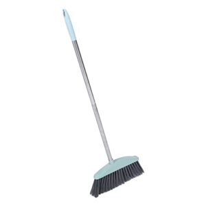 zerodeko trash sweeping brooms garbage cleaning broom with metal handle garbage cleaning for home kitchen office indoor outdoor