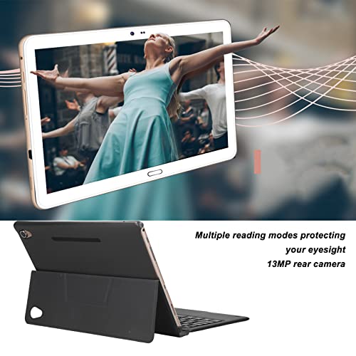 Glasses Free 3D Tablet,10.8in 128G 2.5K HD Display Tablet with Smart Switching Technology from 2D Convert to 3D,4G RAM,128G ROM,G Sensor,5MP Front and 13MP Rear Dual Camera,Touch Screen(US Plug)